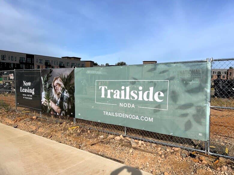 Elevate Your Construction Site Visibility with Printed Mesh Banners in ...